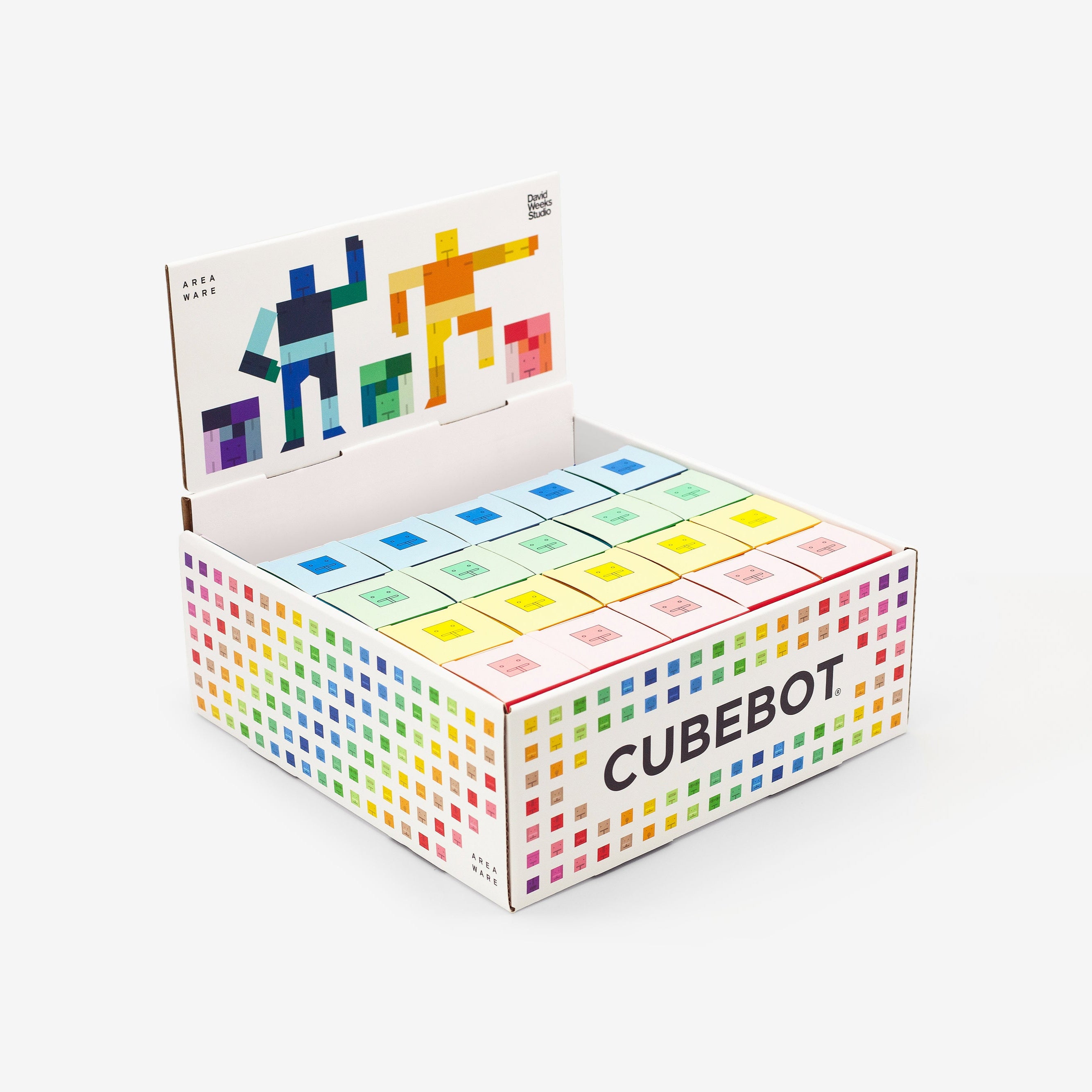 Areaware Wholesale | Cubebot® Capsule Collection - Micro Set